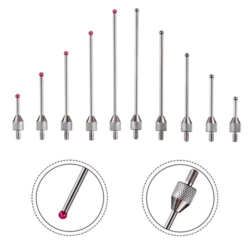 Embout de sonde indicateur cadran avec filetage M2 5 pour micromètre et ...