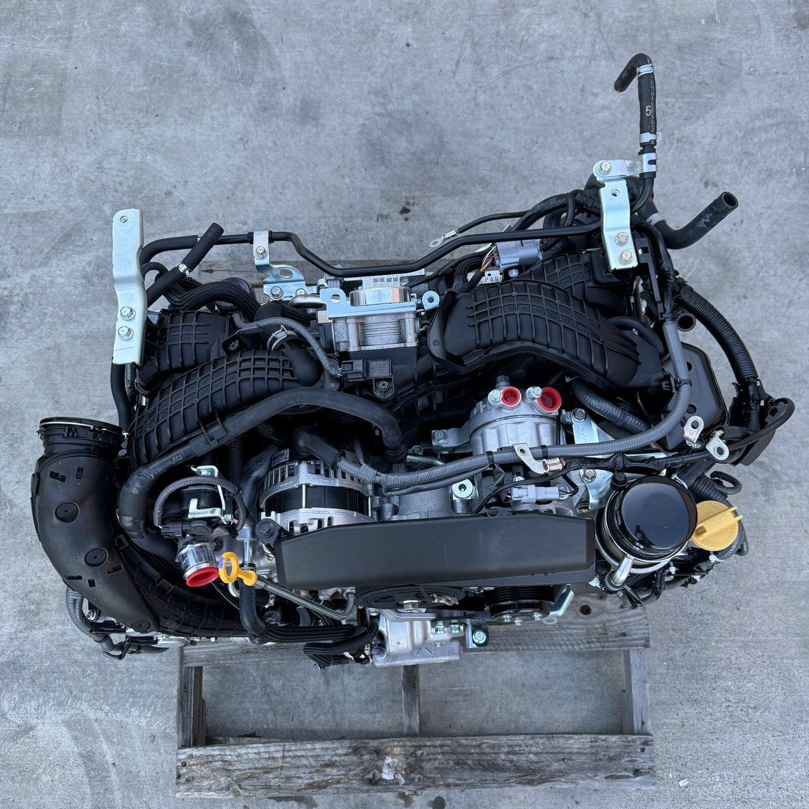 22-25 SUBARU WRX FA24 2.4L COMPLETE ENGINE MOTOR DROPOUT WITH TURBO 7 ...