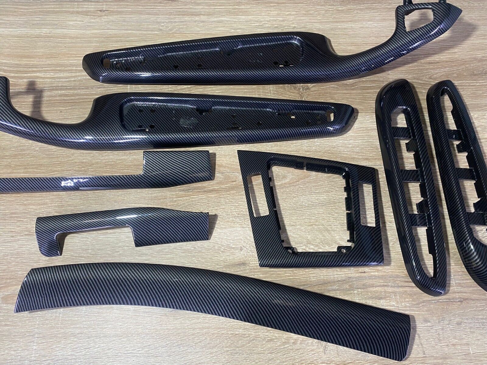 BMW E46 Carbon fiber Interior Trim Set 1998-2006 323 325 328 330 M3 ...