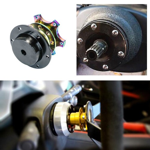 Car Steering Wheel Quick Release Hub Adapter Removable Snap Off Kit ...