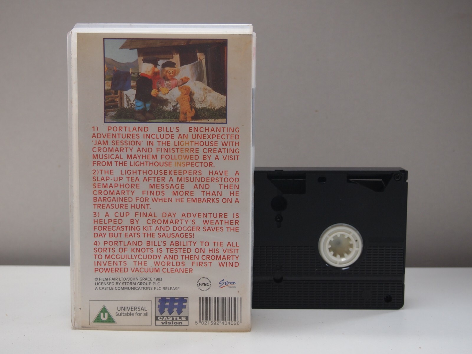 Portland Bill Volume 1 - 4 Episodes VHS Video for sale online | eBay