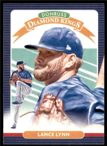2020 Donruss Diamond Kings #21 Lance Lynn Texas Rangers 💥⚾💥 | eBay