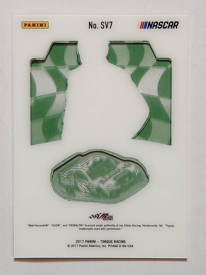2017 Panini Torque NASCAR Racing Superstar Vision #SV7 Matt Kenseth ...