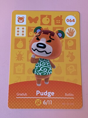 Animal Crossing Series 1 - Pudge 064 - Near Mint - Unscanned | eBay