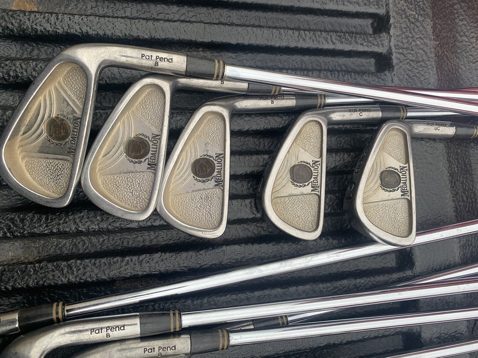 Ben Hogan Medallion 3 Wood & Irons 1-PW SW FW RH +3/4 Reg FlexSteel ...