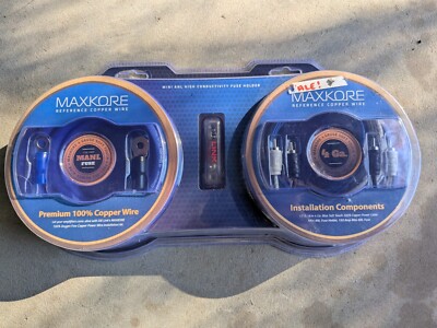 NEW DB Drive MX4MANL 4Ga AWG Amplifier Kit Car Audio 100% Copper 4 ...