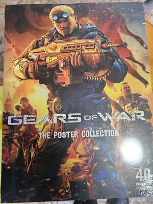 Gears Of War The Poster Collection Book 40 Removable Posters NEW Sealed ...