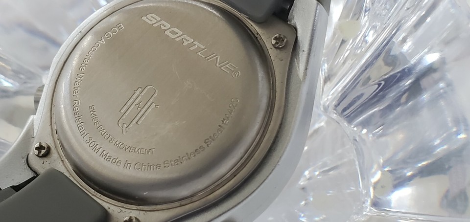 Sportline ECG Accurate Heart/Pulse Monitor Swiss Movement Watch (274 ...