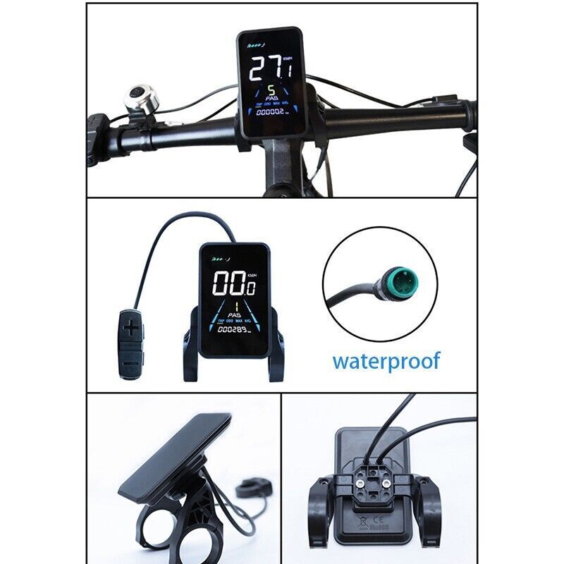 YL81F EBike LCD Display Electric Bike Conversion Kit Bicycle ...