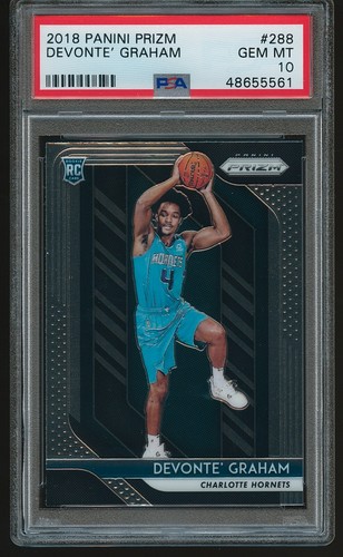 Devonte' Graham 2018-19 Panini Prizm RC #288 PSA 10 GEM MT | eBay