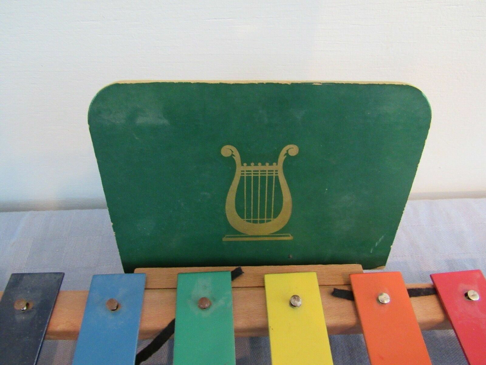 Vtg Color Xylo Children's Xylophone Right Time Toys Toy with Box and ...