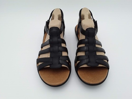 Clarks Roza Gulf Black Leather Women’s Sandals Size 6.5 NEW Strappy | eBay