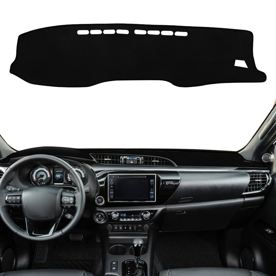 Non-Slip Dashmat Dash Cover Dashboard Mat Interior Pad For Toyota Hilux ...