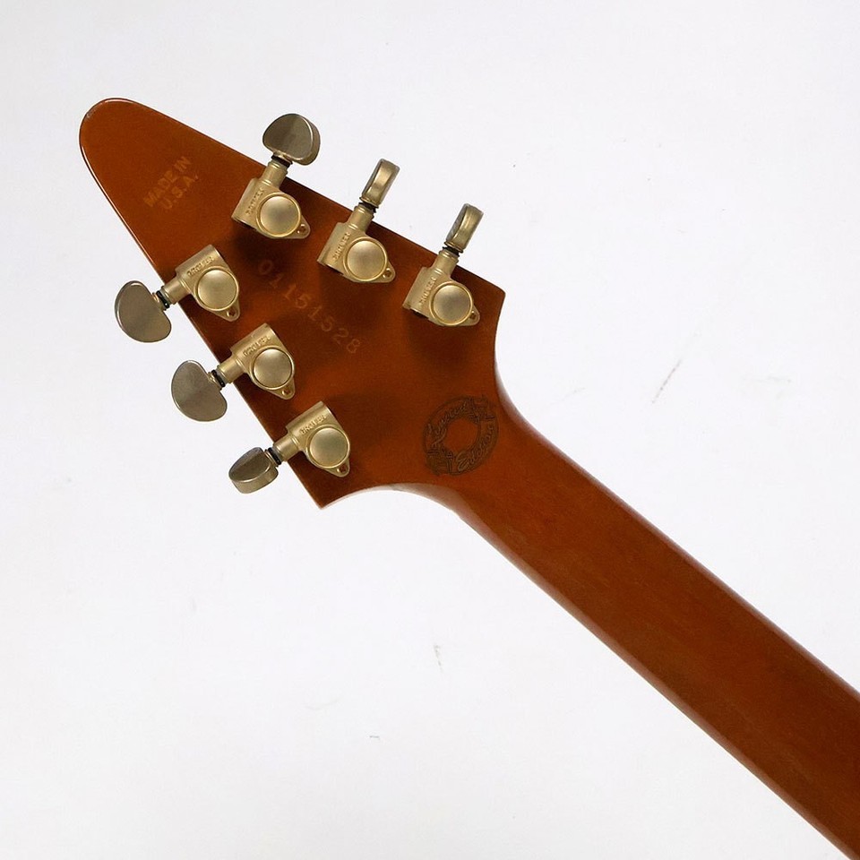 Gibson USA Used Flying V '98 Limited Edition Natural 2001 w/Original ...