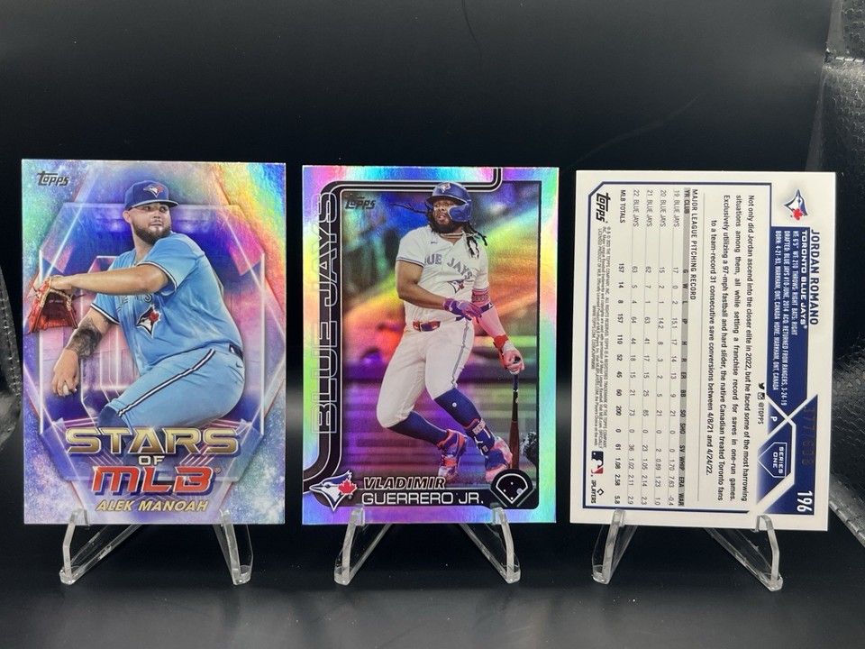 Toronto Blue Jays 19 Card Lot Vladdy Jr Jordan Romano #’d Bo Bichette ...