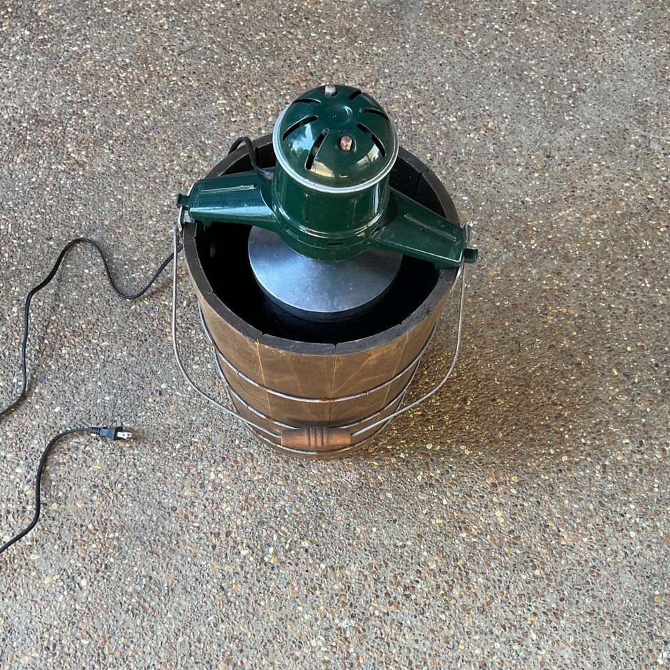 White Mountain Electric Ice Cream Machine Appalachian Series 6 Quarts ...