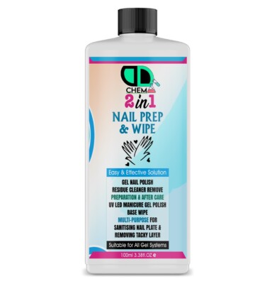 Shellac Nail Polish Nail Prep & Wipe Solution – Cleanser & Residue ...