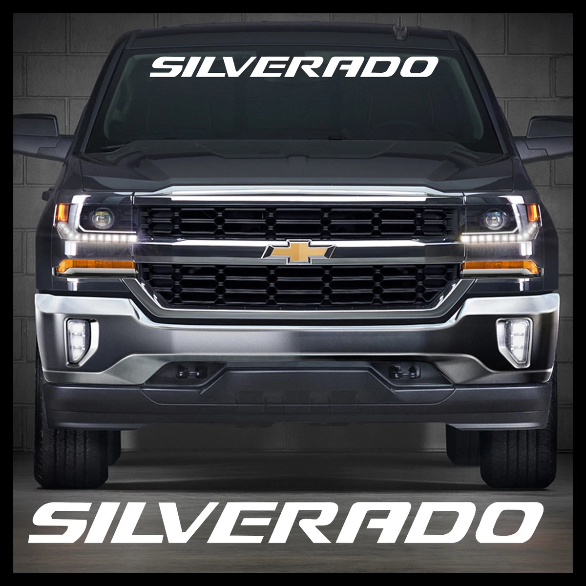 Silverado Windshield Decal