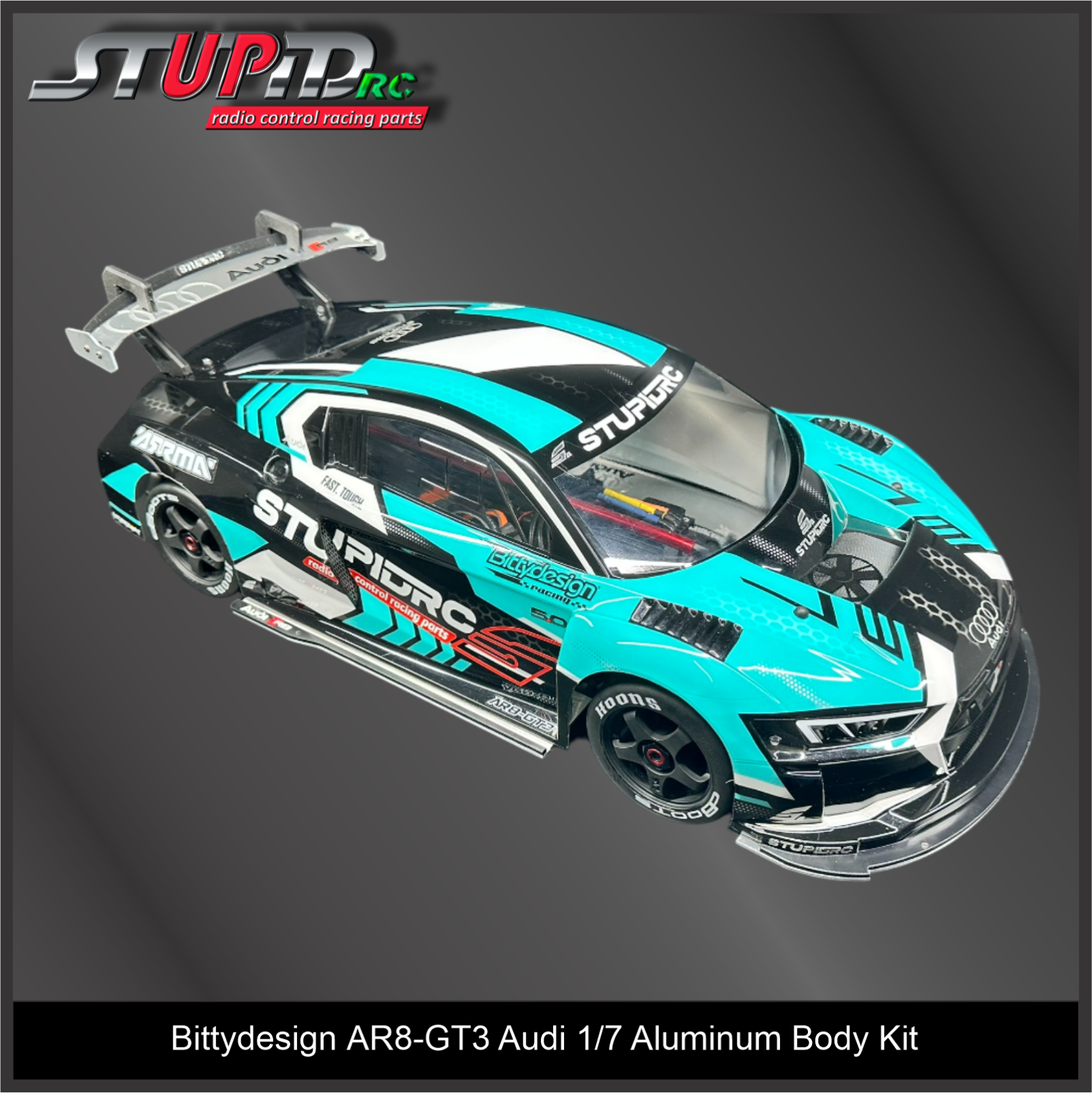 Bittydesign Audi AR8-GT3 1/7 Compatible Aluminum Body Kit - StupidRC | eBay