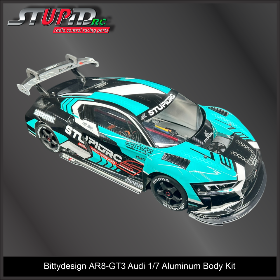 Bittydesign Audi AR8-GT3 1/7 Compatible Aluminum Body Kit - StupidRC | eBay