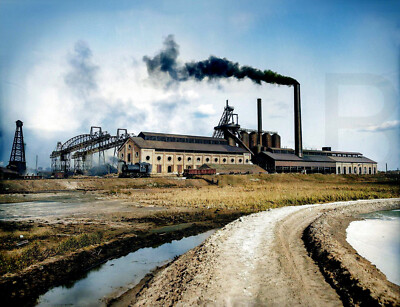 1903 Detroit Iron and Steel Co. mill 14 x 11" Photo Print | eBay