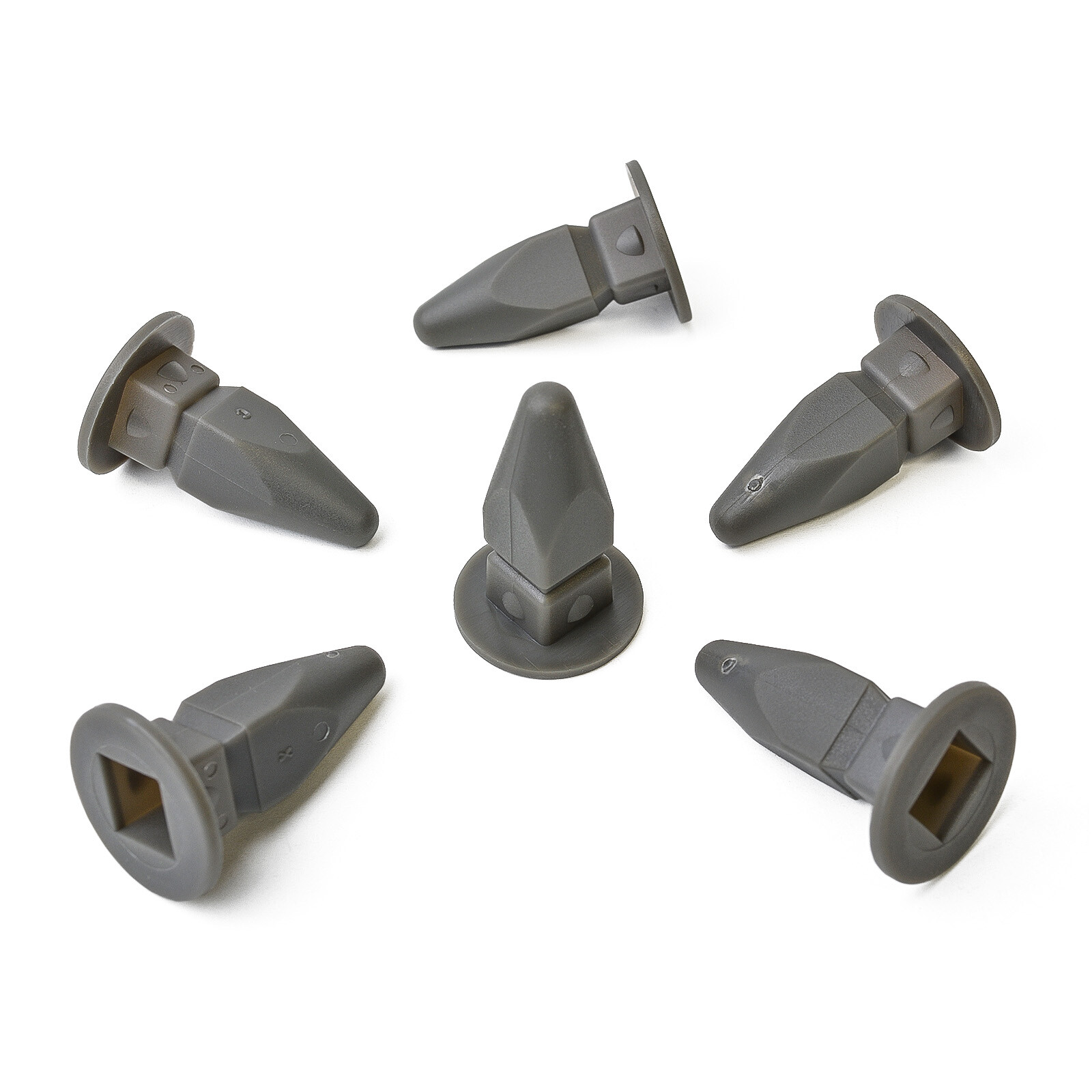 6x Befestigungs Clip für VW in Grau aus Plastik | 357868143 | eBay