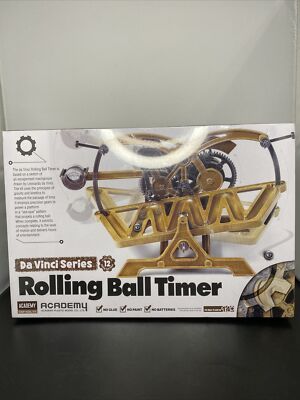 Da Vinci series Rolling Ball Timer Plastic Academy Model Edu Kit #18174 ...