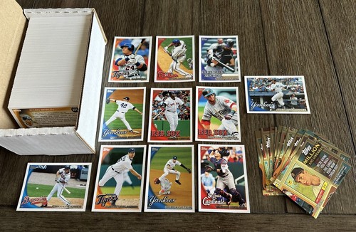 2010 TOPPS BASEBALL SERIES 2 COMPLETE SET 331-660 & TMC GIVEAWAY SET 11 ...