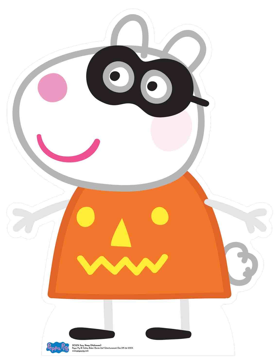 Suzy Sheep from Peppa Pig Halloween Cardboard Cutout / Standee - Spooky ...