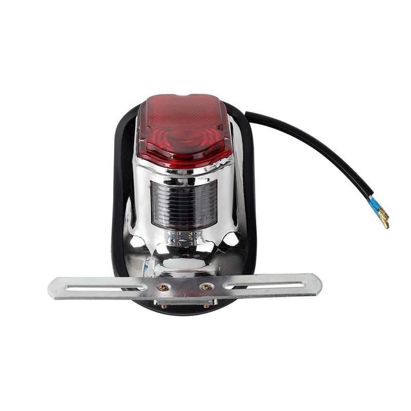 Tombstone Tail Light For Harley Cafe Racer Chopper Custom Motorcycle ...