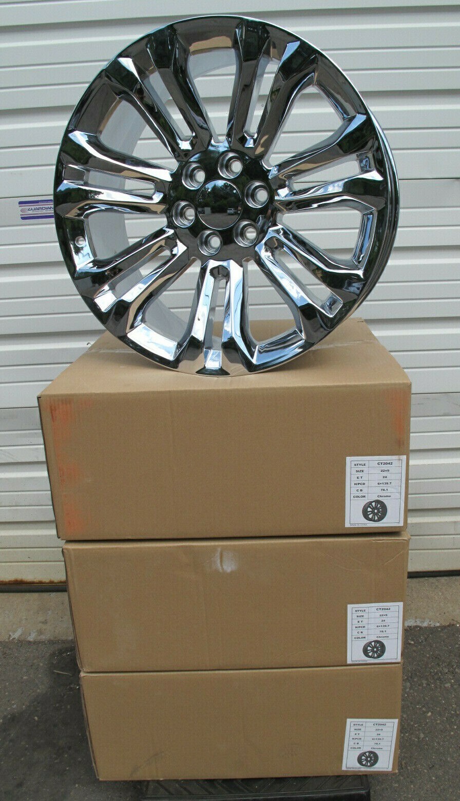 24" NEW 1500 RAM 6 LUG FACTORY SPEC CHROME WHEELS RIMS 5666 SET OF 4 | eBay