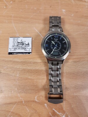 Stauer Watch 15442 Mens Titanium Atomic Radio Controlled Watch Needs ...