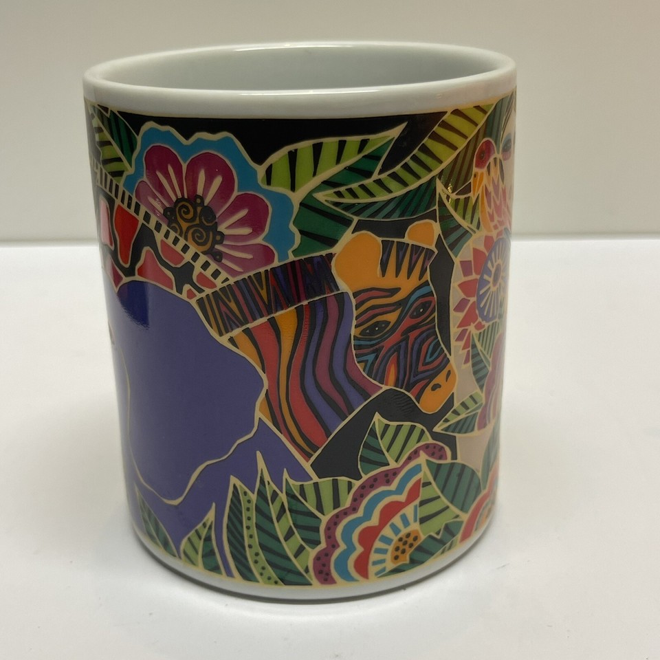 Laurel Burch 1995 Coffee Mug Songs Of The Earth Signed! | eBay UK