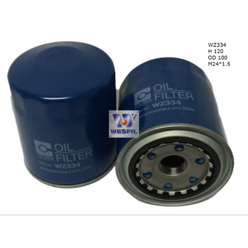 Wesfil Cooper Oil Filter Z334 WZ334 suits Ford/mazda | eBay Australia