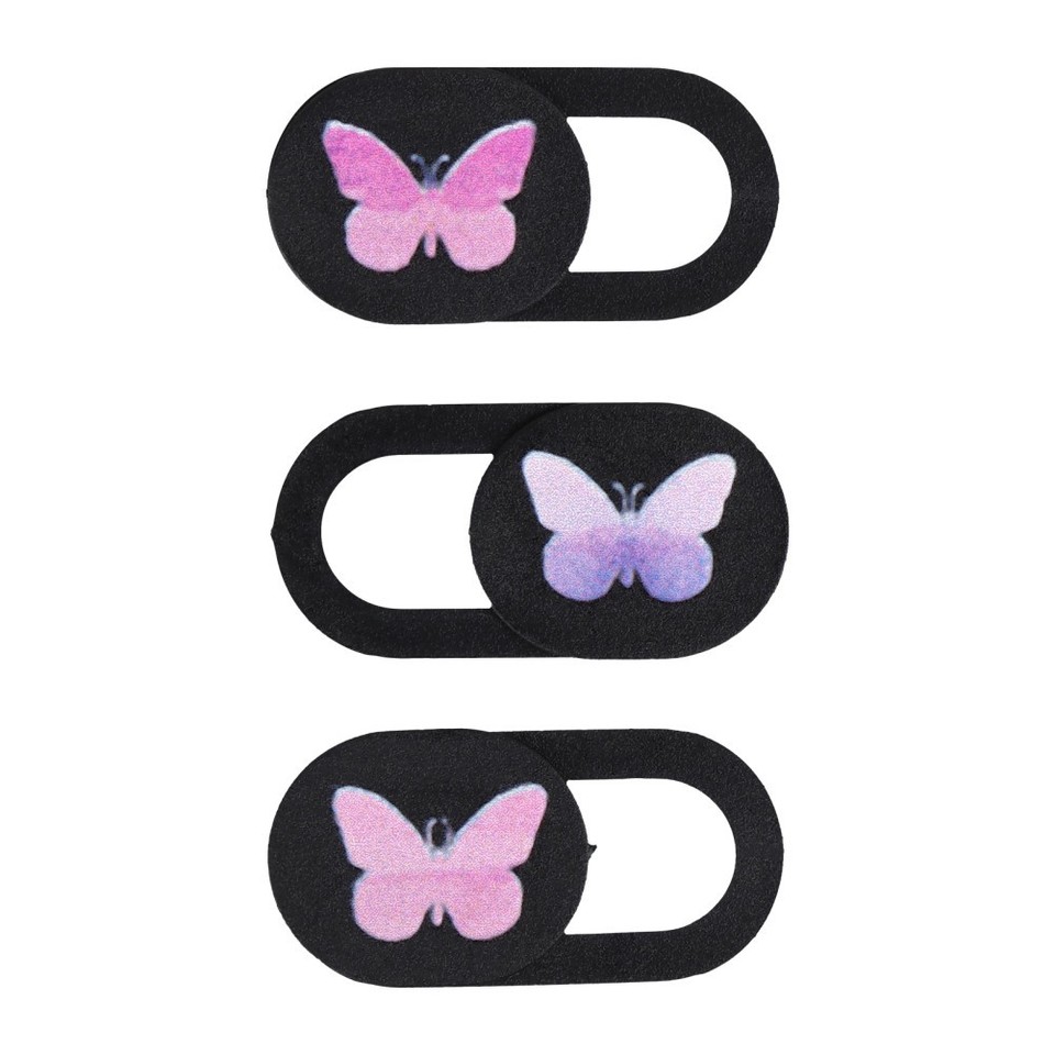 3pcs Creative Laptop Camera Cover Slide Ultra Thin Slide Laptop Webcam ...