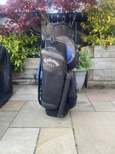 Callaway Golf 14 Way Cart Bag With Shoulder Strap and Detachable ...