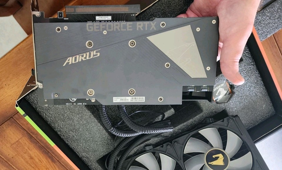 Gigabyte RTX 3080 10GB AORUS Waterforce Xtreme AIO Liquid Cooled ...