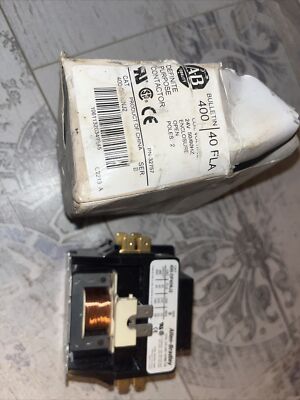 (New) ALLEN-BRADLEY 400-DP40J2 2 Pole Definite Purpose Contactor Ser. B ...