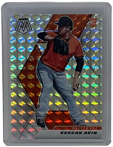 Keegan Akin 2021 Panini Mosaic Mosaic Prizm Rookie Parallel Card ...
