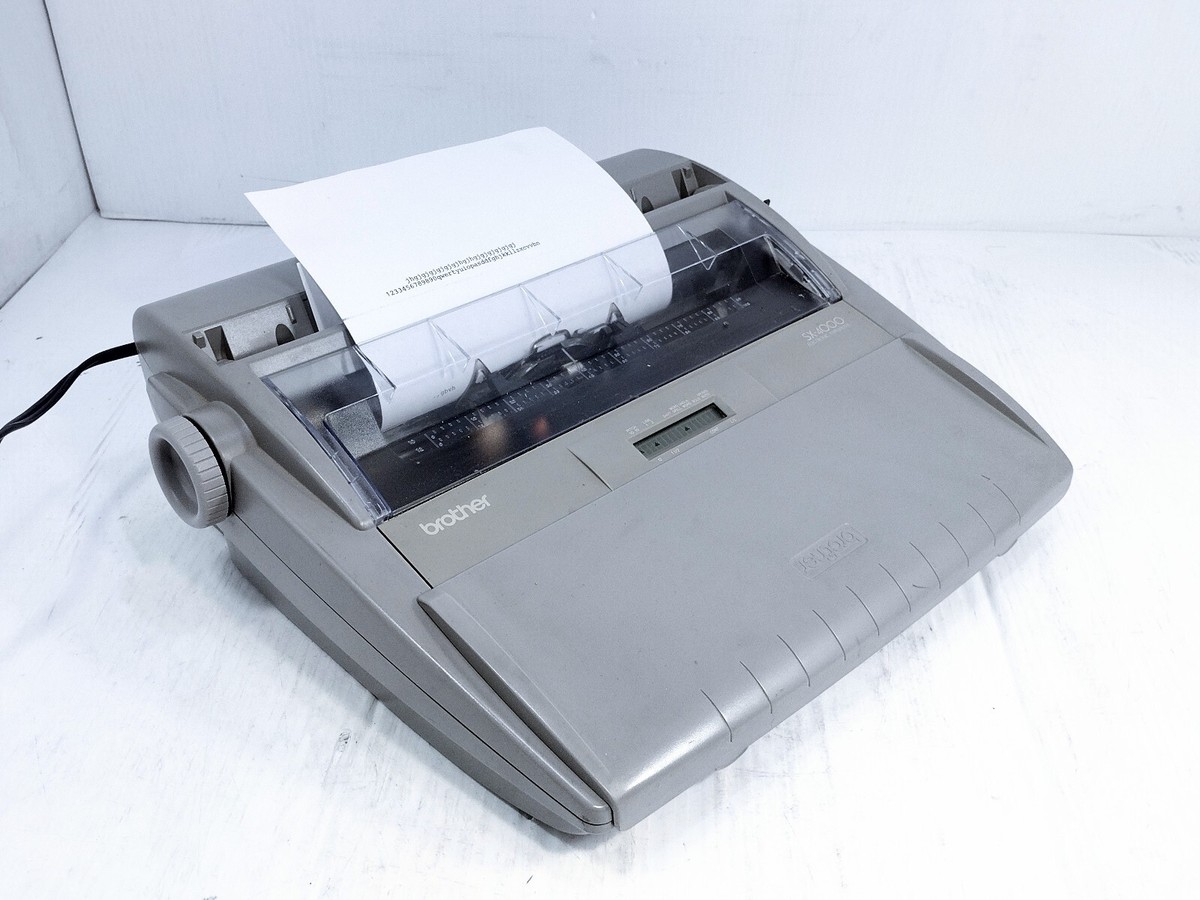 Brother Sx 4000 Electronic Typewriter By From Office Depot