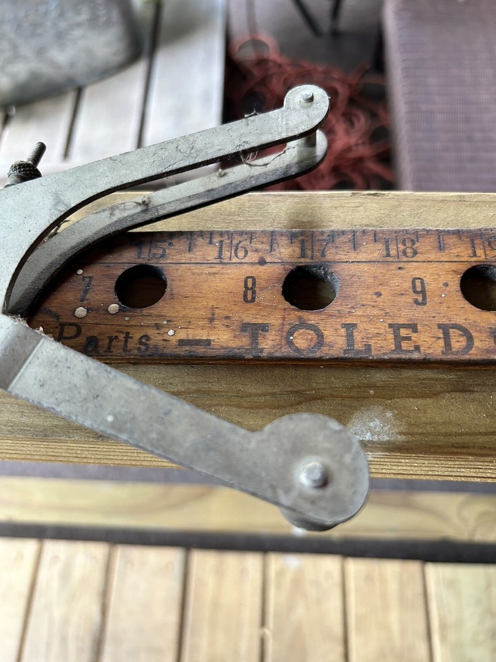 Vintage Olin Western Cartridge Hand Trap Clay Bird Skeet Thrower 40s ...