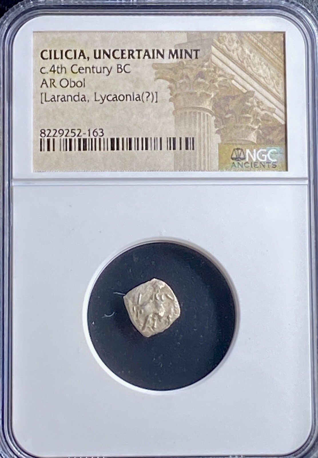 NGC Ancient Greek City of Laranda Lycaonia Cilicia Coin Genuine 324BC ...