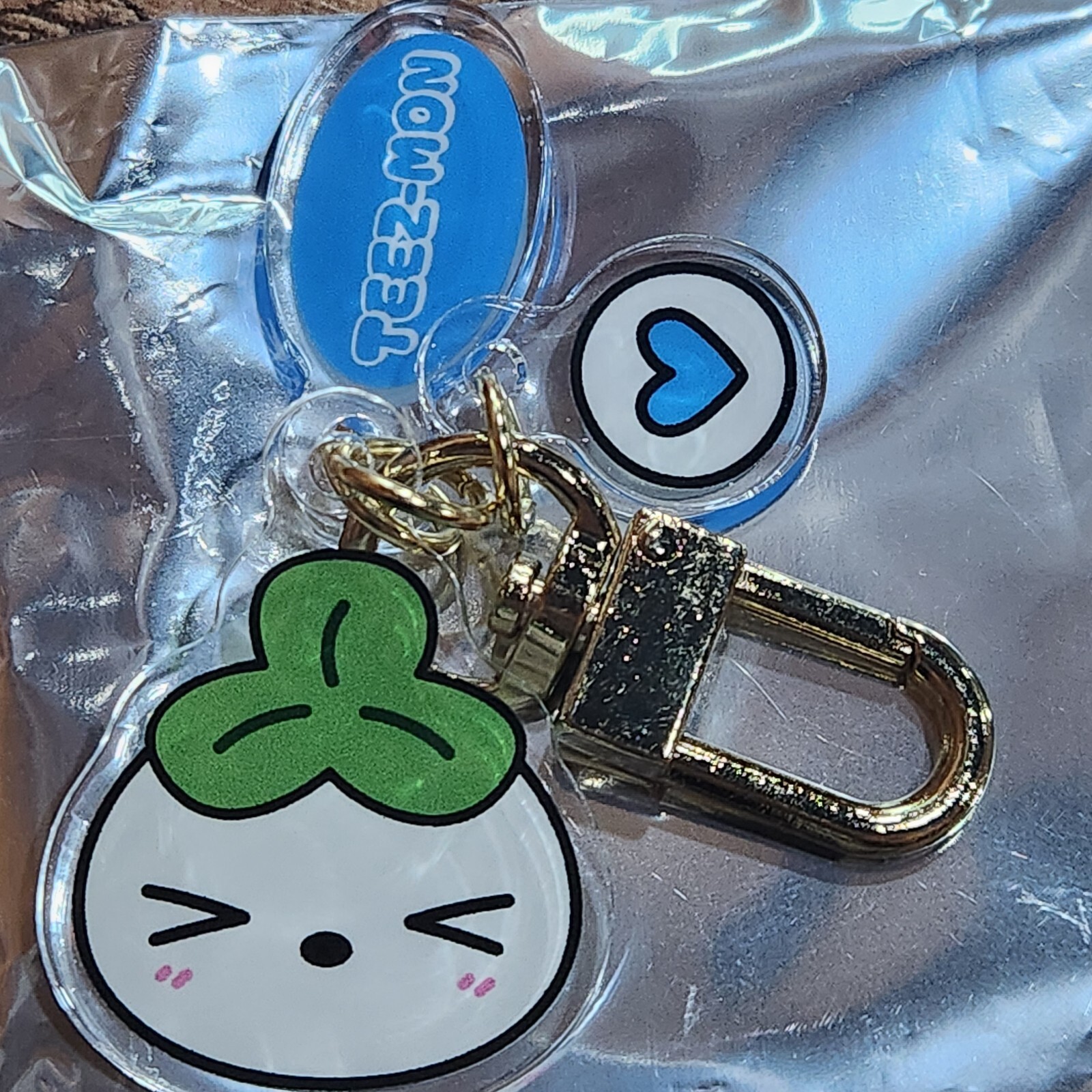 ATEEZ OFFICIAL ACRYLIC KEY RING TEEZ MON POPUP TEEZ-MON in seoul A&K ...