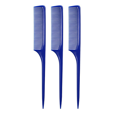 61 XL Rat Tail Combs Wide Tooth Comb Detangling Hair Styling Coarse ...