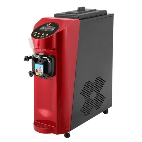 Soft Ice Cream Machine Desktop Color Screen Single Head Ice Cream ...