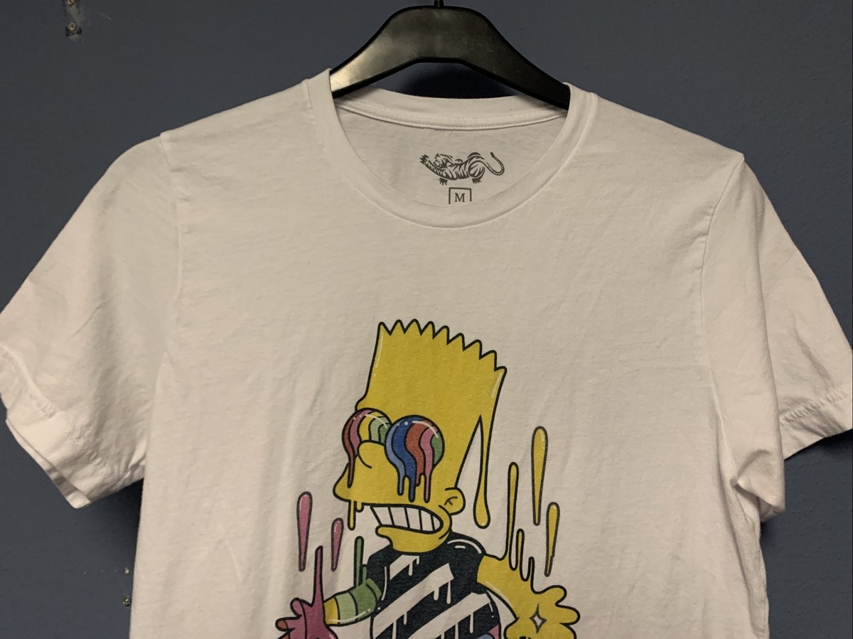 Bart Simpson Noir Black Bart Simpson 90's T Shirt New Printing Young