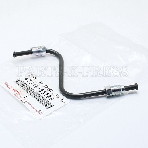 2003-2009 Toyota 4Runner FJ Cruiser Front Brake Tube Hose LH GENUINE ...