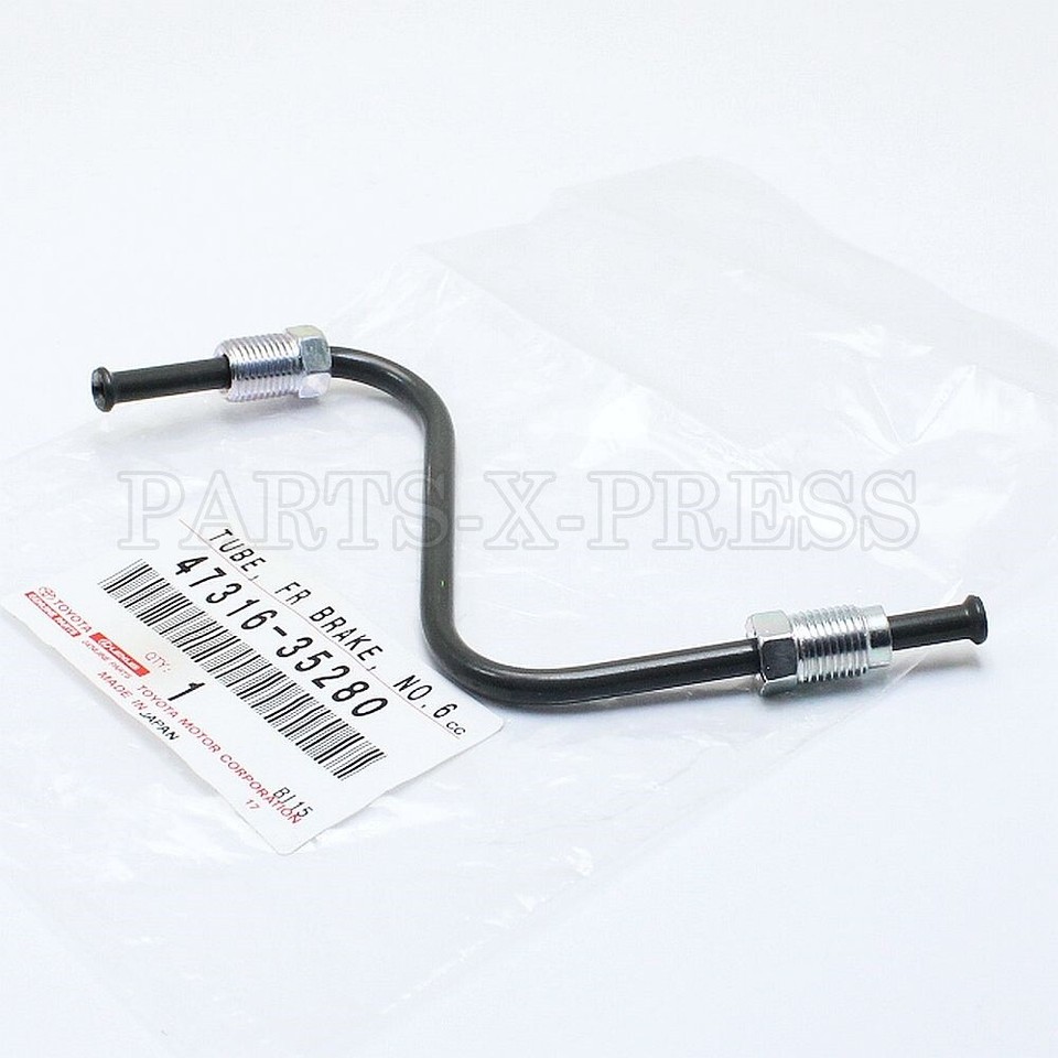 2003-2009 Toyota 4Runner FJ Cruiser Front Brake Tube Hose LH GENUINE ...