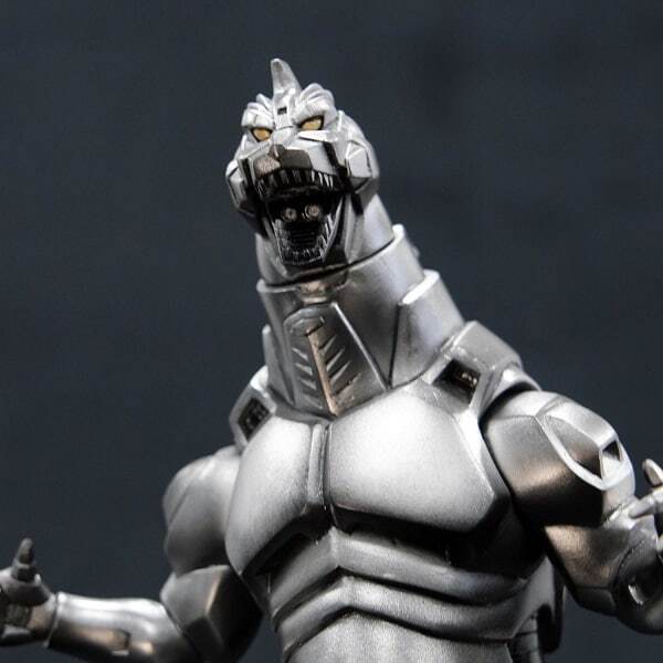 Mechagodzilla (1993) 1/400 Soft Vinyl Kit Reprint Unpainted Assembly ...