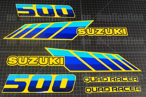 87' - 90' Quadracer Suzuki 6pc LT500R, LT500 500 QUADZILLA Decal ...